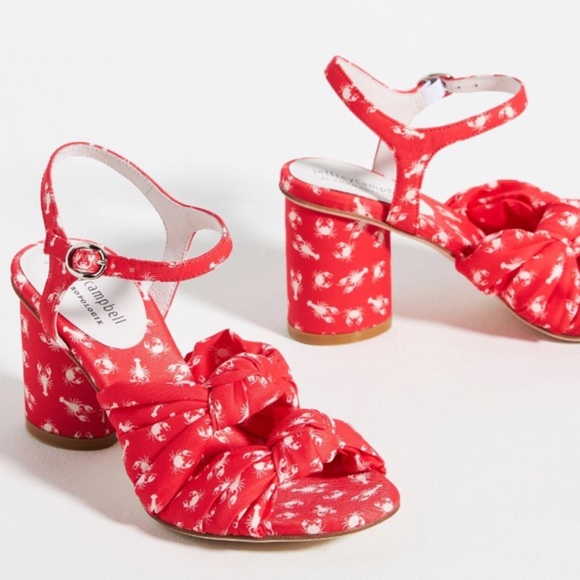 Anthropologie | Shoes | Anthro Jeffrey Campbell Lobster Printed Knot ...